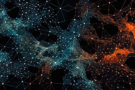 Premium Photo Aiinspired Neural Network Pattern Abstract Neural