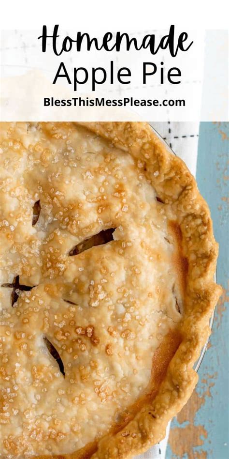 Easy Homemade Apple Pie Recipe