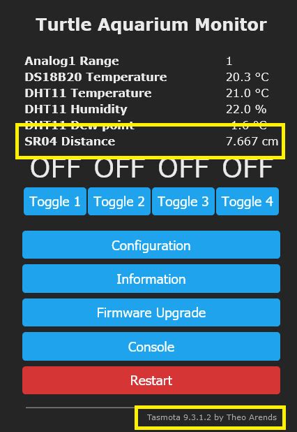 Tasmota32 Sensor Problem HC SR04 Not Recognized RESOLVED Arendst Tasmota Discussion