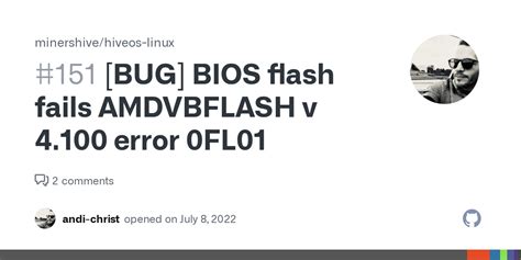 BUG BIOS Flash Fails AMDVBFLASH V Error FL Issue Minershive Hiveos Linux