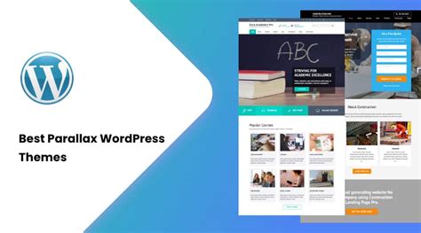 19 Best Parallax Wordpress Themes Of 2025