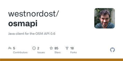 Github Westnordost Osmapi Java Client For The Osm Api