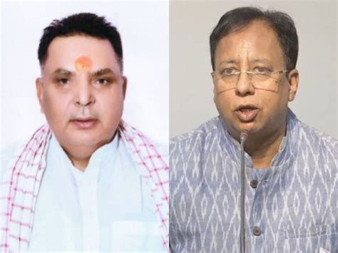 Paschim Champaran Three Time Bjp Mp Dr Sanjay Jaiswal To Take On Congress Madan Mohan Tiwari