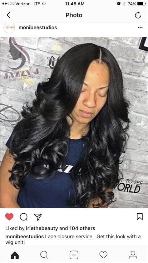 Middle Part Sew In Soft Barrel Curls Barrel Curls Sew In Curls