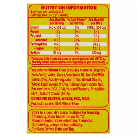 Sunny Pikelets 8 Pack 200g