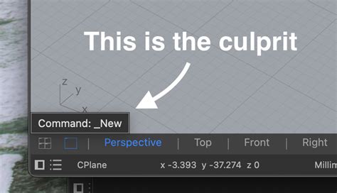 bug opening a new file with cmd n when having a file open rhino for