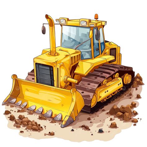 Bulldozer Clipart Free