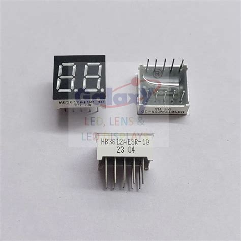 0 36 Inch 2 Digit Segment Display Galaxy Brand At ₹ 14 Piece 7 Segment Led Display In Mumbai