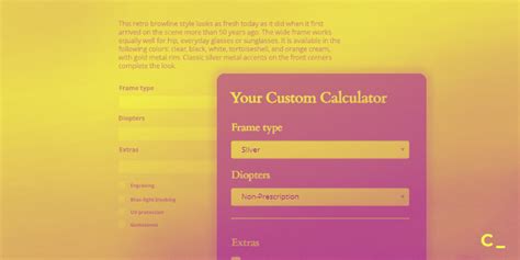 Create An Online Calculator From Excel In 15 Min CALCONIC