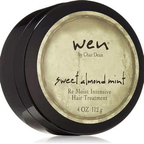 Wen Hair Wen By Chaz Dean Sweet Almond Mint Re Moist Hair Treatment