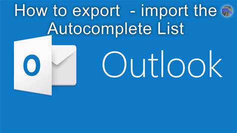 How To Export Outlook Autocomplete Email Addresses To Excel Design Talk