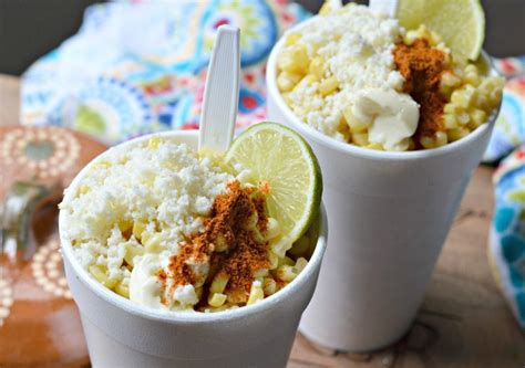 Authentic Mexican Esquites Mexican Corn Salad My Latina Table