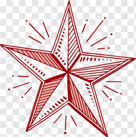 붉은 색으로 크리스마스 스타 색깔 별 빨간색 Png 일러스트 및 이미지 에 대한 무료 다운로드 Pngtree