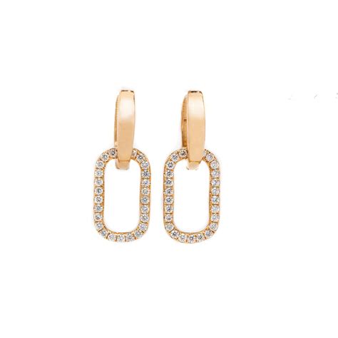 Miriams Jewelry Rectangle Diamond Drop Earrings Miriams Jewelry