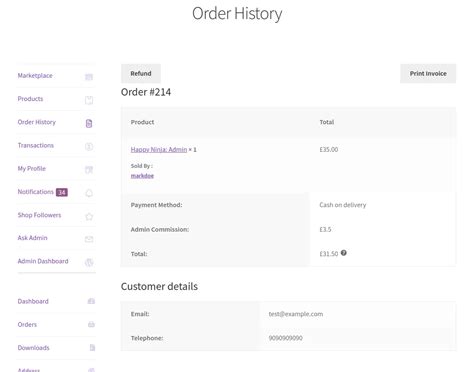 Wordpress Woocommerce Marketplace Split Order User Guide