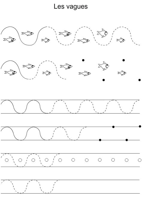 Graphisme Les Vagues Ou Ondulations Turbulus Jeux Pour Enfants