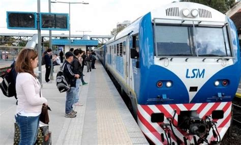Tren San Martín Así Serán Los Horarios Desde Este Lunes