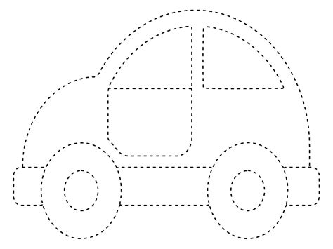 Car Tracing Sheet Coloring Page Download Print Or Color Online For Free