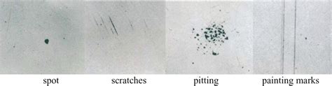 Types Of Common Surface Defects On A Steel Ball Download Scientific