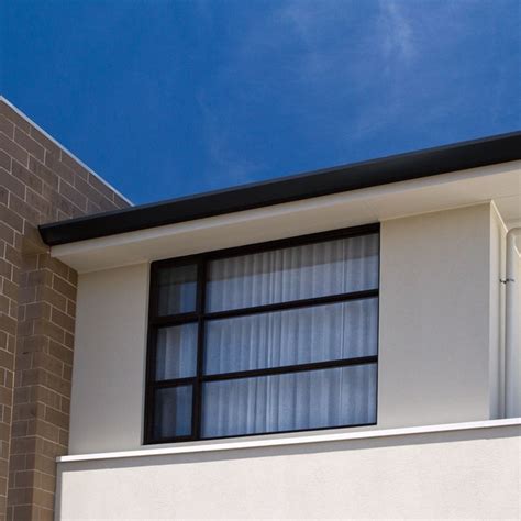 Edge Gutter 200mm Width Colour Armour Grey