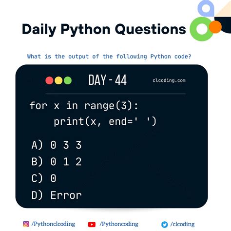 Python Coding On Linkedin Python Coding Challenge Day 44 What Is