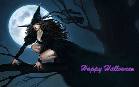 Halloween Witch Wallpapers Wallpaper Cave