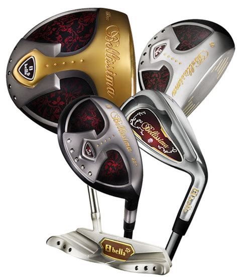 Ibella Bellissima Complete Set Ladies Golf Clubs Driver Fairway Wood