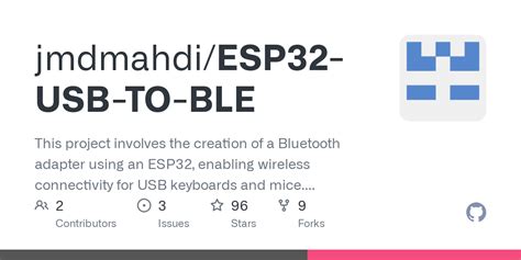Github Jmdmahdi Esp Usb To Ble This Project Involves The Creation Of A Bluetooth Adapter