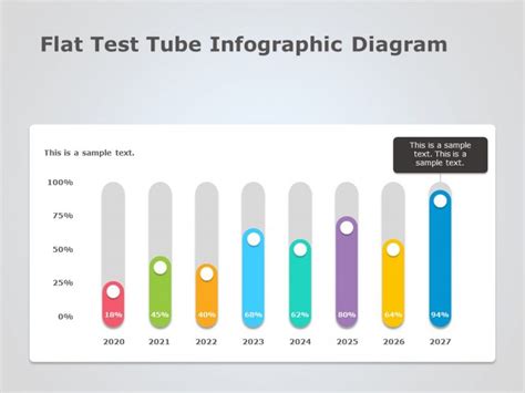 Flat Bar Chart Diagram PowerPoint Template SlideUpLift