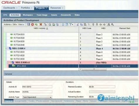 Buy Primavera P6 Verimasa
