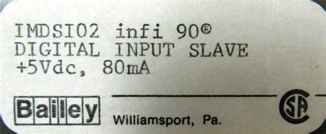NEW BAILEY IMDSI02 INFI 90 DIGITAL INPUT SLAVE MODULE SB Industrial Supply Inc