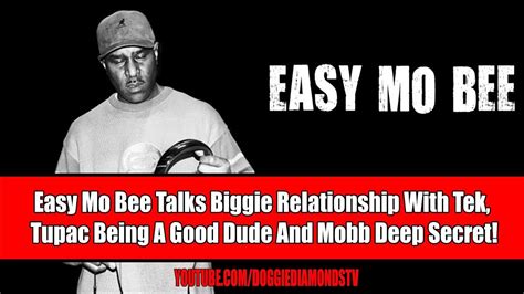 Easy Mo Bee Talks Biggie Relationship With Tek Tupac Being A Good Dude