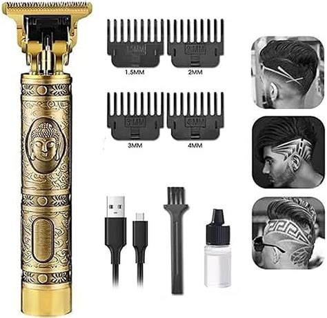 Rasuradora Para Hombres Vintage T9 Alta Capacidad Cortadora De Cabello