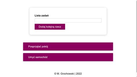 A Simple Todo List Application Using React