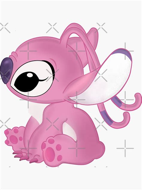 Stitch Girlfriend Sticker For Sale By Julia2julia Redbubble
