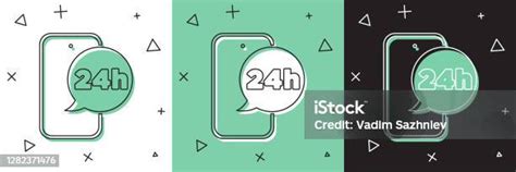 흰색과 녹색 검은 색 배경에 격리 된 음식 주문 아이콘을 설정합니다 휴대 전화로 주문하십시오 레스토랑 음식 배달 개념 벡터 가능성에 대한 스톡 벡터 아트 및 기타 이미지