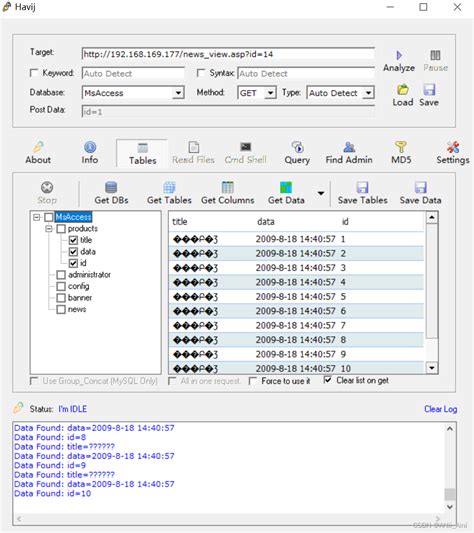 【网络安全 Sql注入（5）】sqlmap以及几款自动化sql注入工具的详细使用过程（提供工具）sql 注入测试工具 Csdn博客