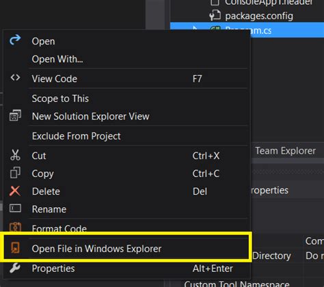 Open File In Windows Explorer Visual Studio Marketplace