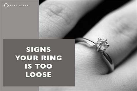 Signs Your Ring Is Too Loose: Identifying & Fixing a Poor Fit