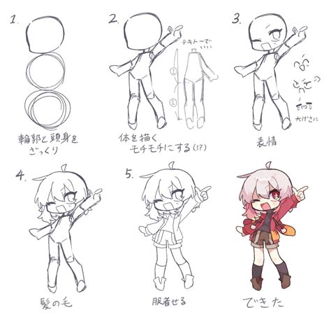 ディフォルメ ポーズ