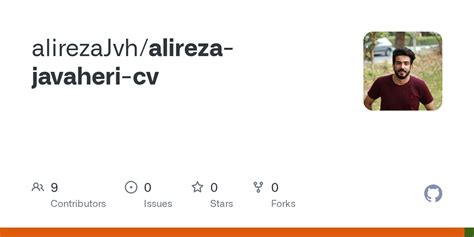 Github Alirezajvhalireza Javaheri Cv