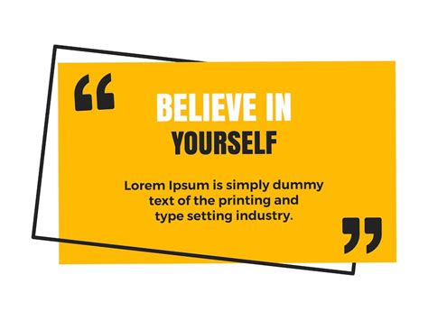 Premium Vector Heading Or Comment Text Frame In Abstract Shape With Quote Marks Simple Flat