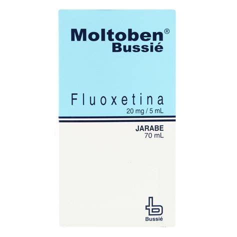 Moltoben 20 Mg Jarabe 70 Ml Fluoxetina Droguería Disney