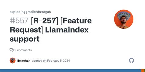 R 257 Feature Request Llamaindex Support · Issue 557
