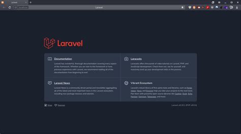 Laravel 8 And Php 8 And Xampp 8 Linuxitos
