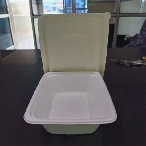 Sugarcane Container Bagassse 750 Ml Food Takeaway Rectangular