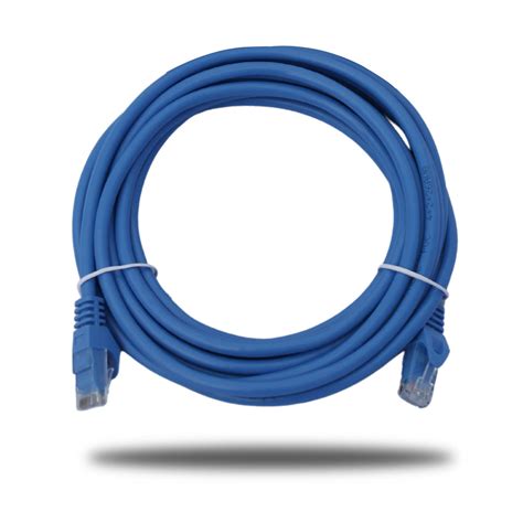 PATCH CORD UTP CAT 6 5 METROS AZUL Tienda Marwa
