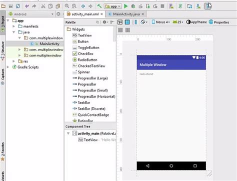 Split Screen Using Multiple Layout