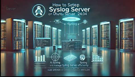 how to setup syslog server on ubuntu server 24 04 linuxshout
