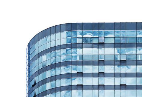 moderne Bureau bâtiment avec bleu verre fenêtre 23359581 PNG